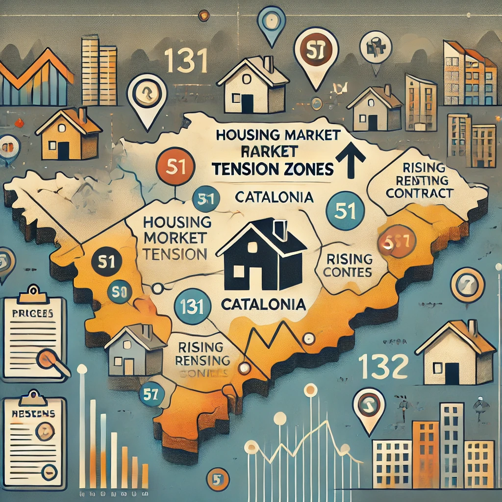 Declaración de zonas tensionadas en Cataluña: ¿qué significa?